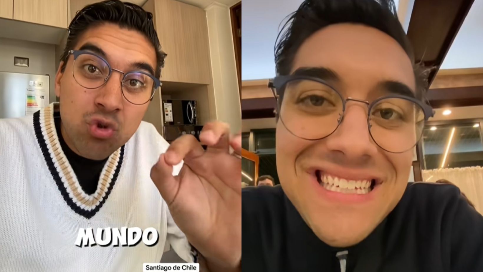 Influencer mexicano quedó alucinado con Santiago : El Periscopio